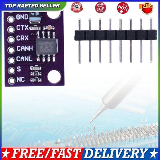 TJA1051 CAN TRANSCEIVER Module 3V- 5V CAN Network Module Low Power ...