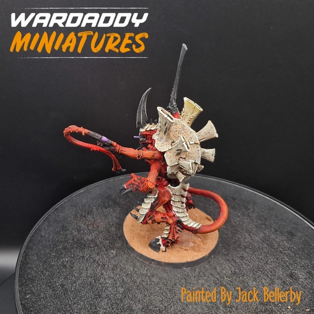 PRO PAINTED WARHAMMER 40k OOP Tyranid Swarmlord METAL Games Workshop ...