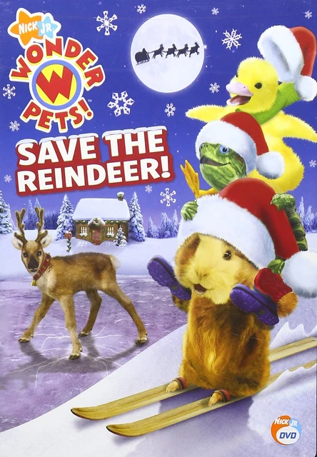 WONDER PETS - Save the Reindeer (DVD) Danica Lee Sofie Zamchick Teala ...