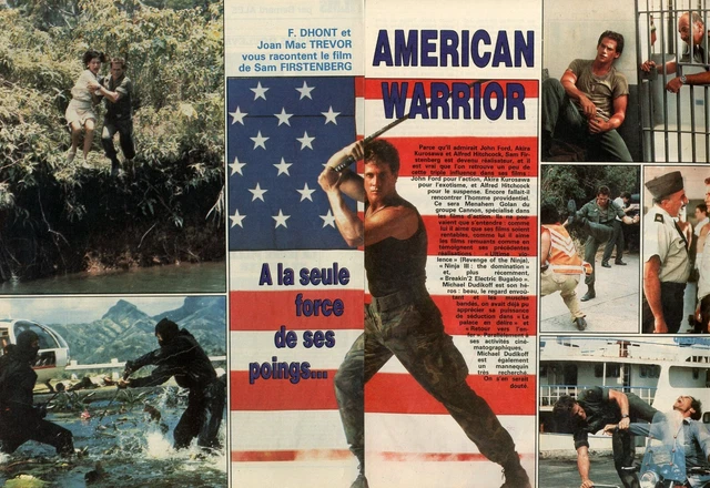 COUPURE DE PRESSE Clipping 1986 American Warrior Michael Dudikoff (4 pages) EUR 5,00 - PicClick FR