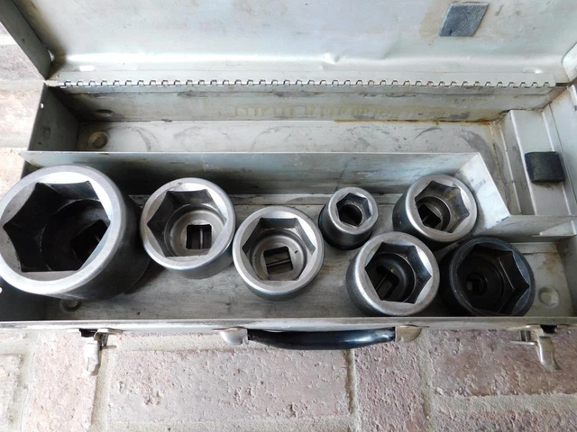 7 HYTORC SOCKETS For Hydraulic Torque Wrenches 75 Mm, 60 Mm, 55 Mm, 50 ...