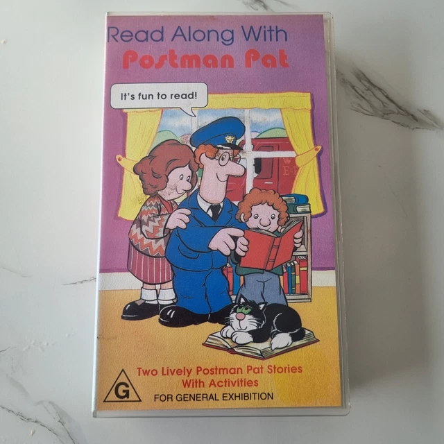 *RARE* POSTMAN PAT Read Along with Postman Pat | Vintage 1994 PAL VHS ...