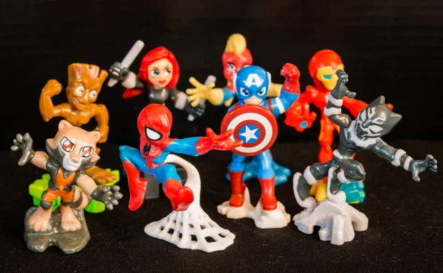 KINDER SURPRISE MARVEL Figures 2021 FULL SET of 8 NEW $25.00 - PicClick AU