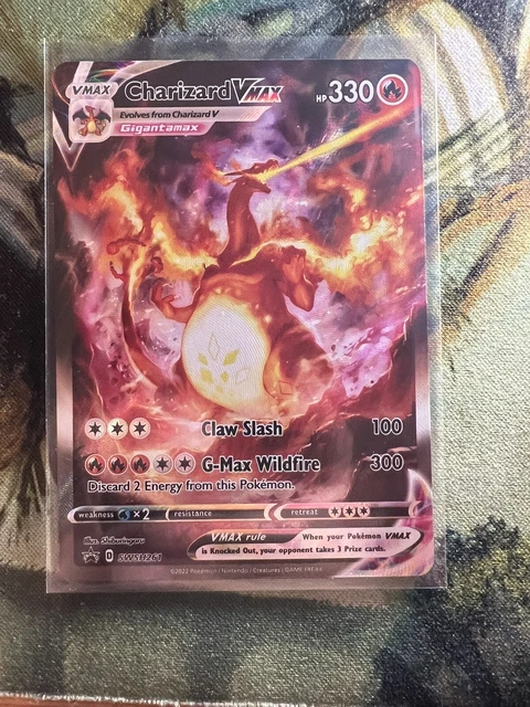 POKÉMON GCC CHARIZARD VMAX SWSH Black Star Promozioni SWSH261 Olo EUR ...