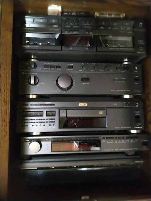 TECHNICS HI FI Seperates CD Record Player,cassette Deck,amplifier ...