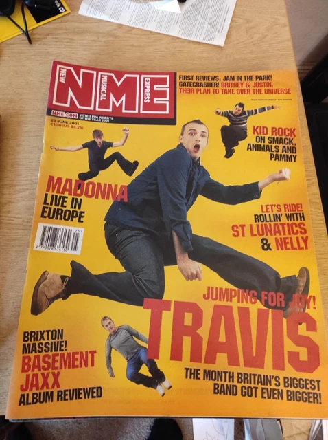 NME MAGAZINE 23RD June 2001, Travis, Madonna - B169 £3.30 - PicClick UK