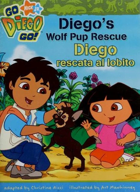 DIEGO'S WOLF PUP Rescue Nick Jr Go Diego Go £94.77 - PicClick UK