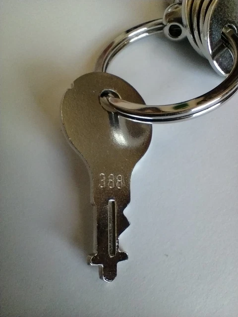 SAMSONITE REPLACEMENT KEY Number 388 for Vintage Suitcase Lock - 1 Only ...