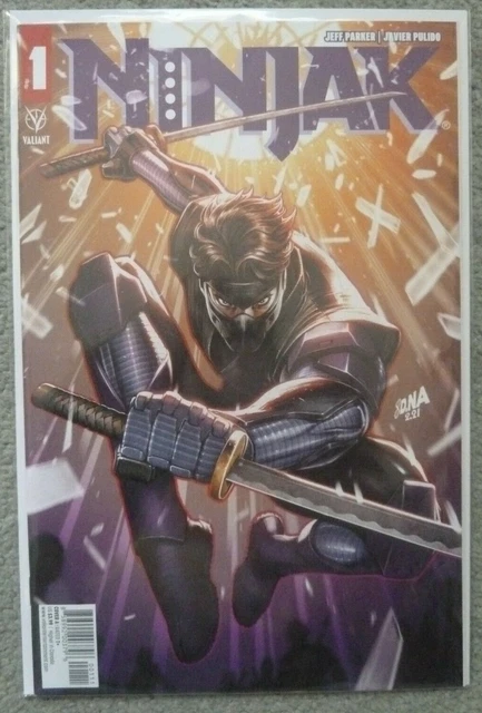 NINJAK #1 &A&..JEFF Parker/Javier Pulido..valiant 2021 1St Print..vfn+ ...