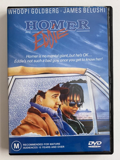 HOMER AND EDDIE (DVD) Region 4 Whoopi Goldberg James Belushi Comedy ...