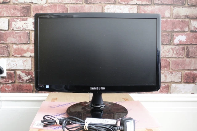 SAMSUNG SYNCMASTER Sa100/S19A100N 19" Widescreen Led Computer Monitor £ ...