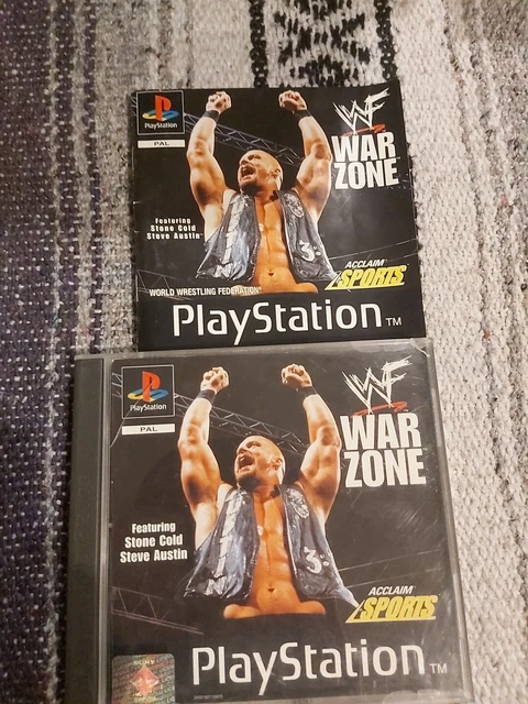 WWF WAR ZONE - Sony Playstation PS1 Complete With Manual Black Label £2 ...