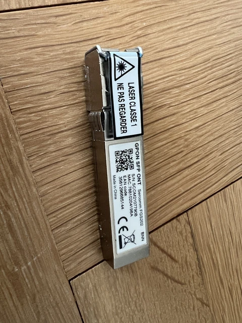 FIBRE ORANGE SERCOMM FGS202 GPON SFP ONT ***** Comme Neuf ...