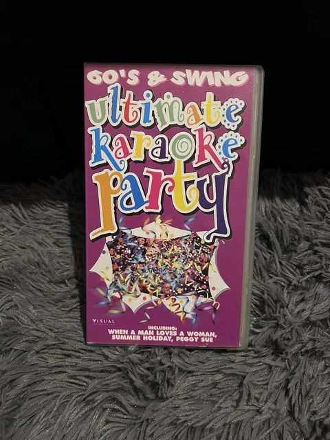 ULTIMATE KARAOKE PARTY - 60s And Swing (VHS, 1997) £1.00 - PicClick UK