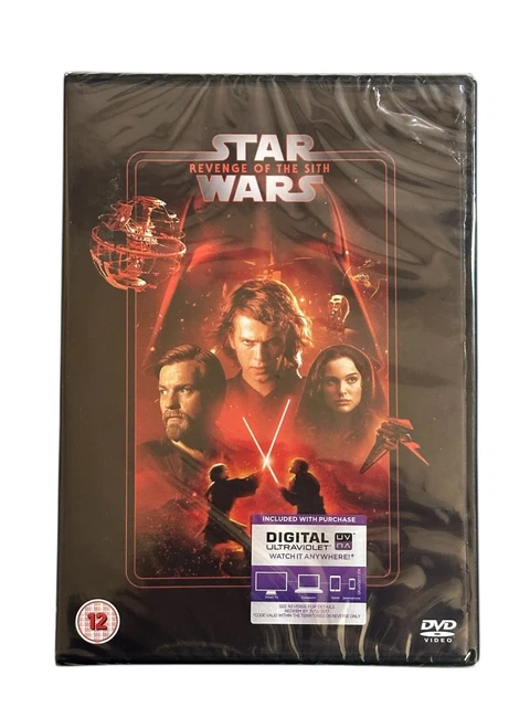 STAR WARS EPISODE III: Revenge of the Sith (DVD) Brand New & Sealed (N3 ...