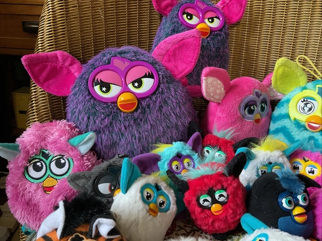 FURBY MIX LOT Mainly Plush Some Need Cell Batteries Untested £47.50 ...