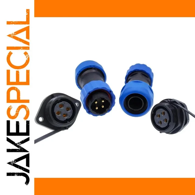 SP20 IP68 WATERPROOF Connector 24V Multiple Pins EUR 27,59 - PicClick FR