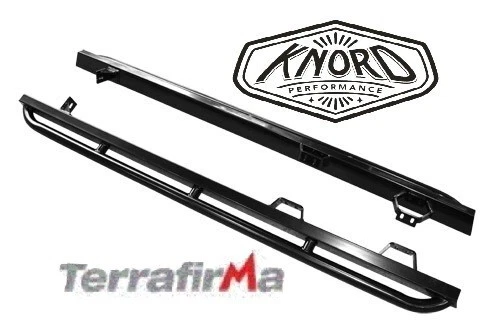 LAND ROVER DEFENDER 110 Rock Sliders With Tree Bars £329.00 - PicClick UK