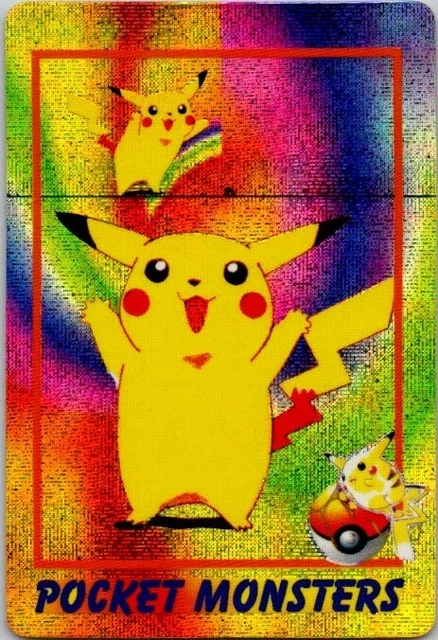 1998 BANDAI POCKET Monsters Pokemon Vending Machine Sticker 83 Eighty ...