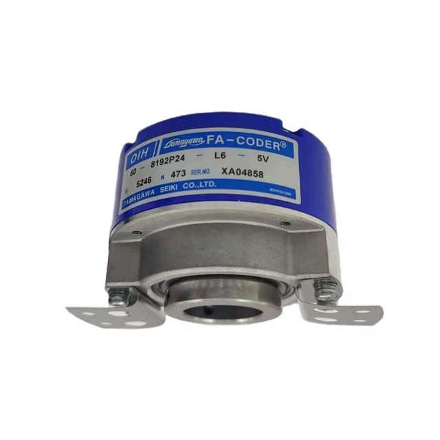 TAMAGAWA TS5246N473 (OIH60-8192P24-L6-5V) Resolver Elevator Encoder New ...