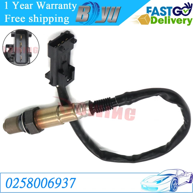 0258006937 LAMBDA OXYGEN Sensor For Chery A1 A3 A5 Eastar BYD F3 Great ...