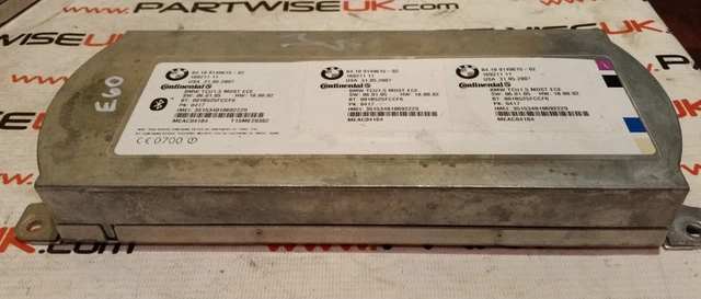 BMW 5 SERIES Tcu Bluetooth Module From E60 Model - 84.10 9149615 02 £99 ...