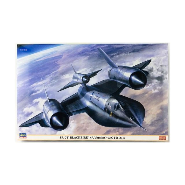 HASEGAWA AVION MODÈLE 1:72 SR-71 Blackbird (A Version) Avec / GTD-21B Neuf EUR 68,39 - PicClick FR