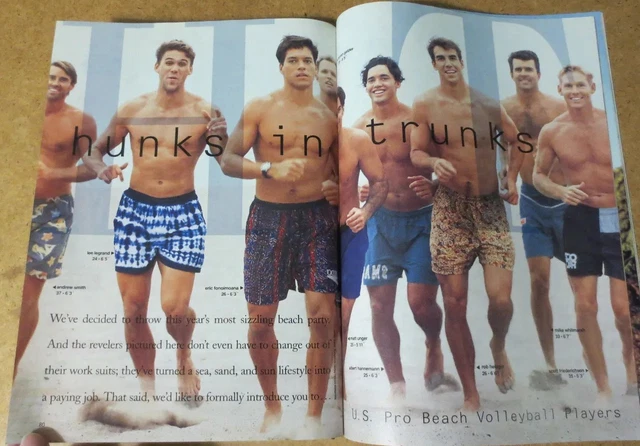 COSMOPOLITAN MAGAZINE JOHN F. Kennedy Jr JFK Shirtless Male Model Steve ...