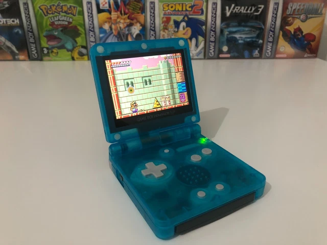 GAMEBOY ADVANCE SP con mod schermo retroilluminato IPS V2 ...