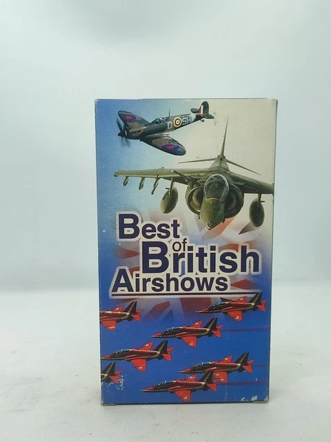 BEST OF BRITISH Airshows On VHS Video Cassette Tape £7.99 - PicClick UK