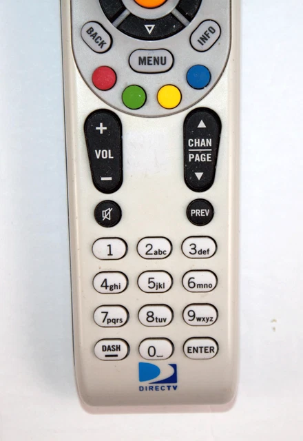 ORIGINAL DIRECTV RC65 Universal Remote Control Satellite Direct TV ...