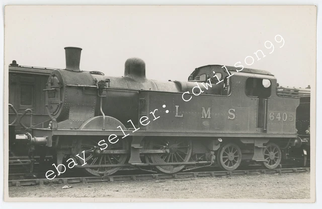 LMS EX MR No. 6405 2P 0-4-4T Loco Postcard - Lot Z8738 £1.20 - PicClick UK