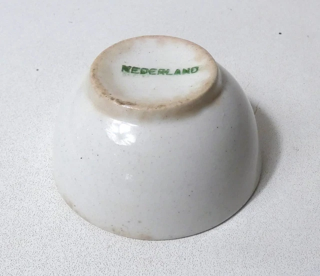 ANCIEN PETIT BOL blanc en faïence NEDERLAND EUR 24,90 - PicClick FR