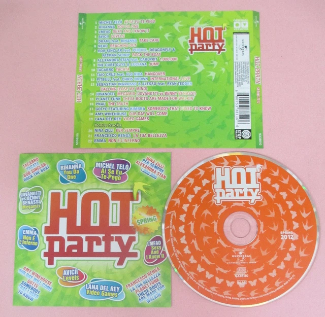 CD COMPILATION HOT Party Spring 2012 LMFAO RIHANNA BOB SINCLARE RENGA ...