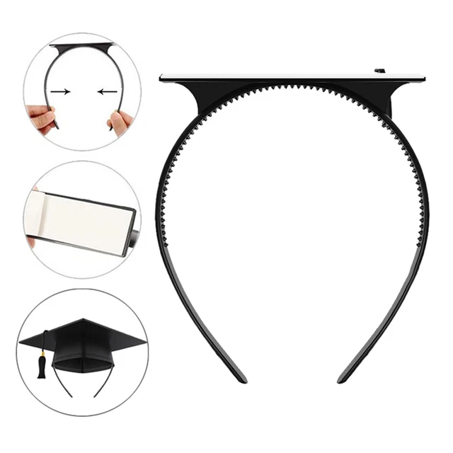 GRADUATION HAT HEADBAND Lightweight Secures Your Graduation Cap and ...
