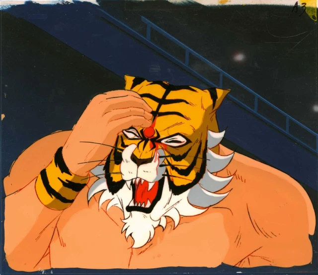 TIGER MASK ORIGINAL anime cel celluloid EUR 250,00 - PicClick FR