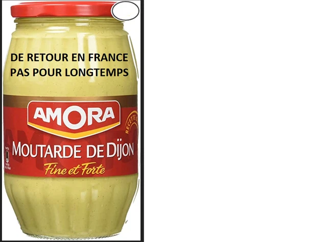 MOUTARDE DE DIJON De Chez Amora Pot 915 Grammes Neuf Envoi En Colissimo ...