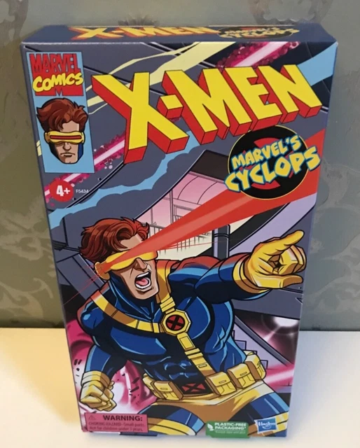 HASBRO MARVEL LEGENDS 90s X-Men Animated Series Cyclops VHS 6" Action ...