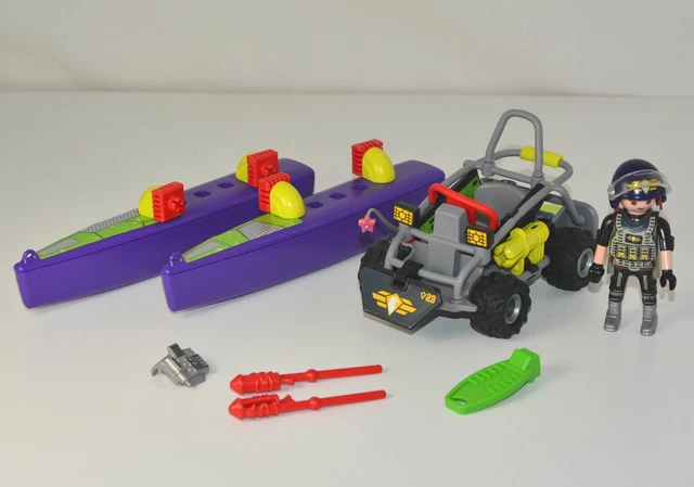 PLAYMOBIL CITY ACTION 71147 - SWAT-Multi-Terrain-Quad, verwandelbares SEK EUR 10,00 - PicClick DE