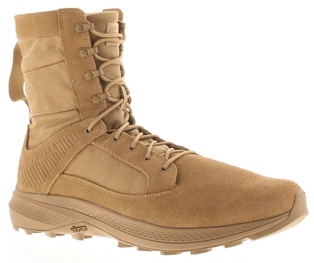 MERRELL MENS WALKING Boots Waterproof MQC Force Tactical Lace Up beige ...