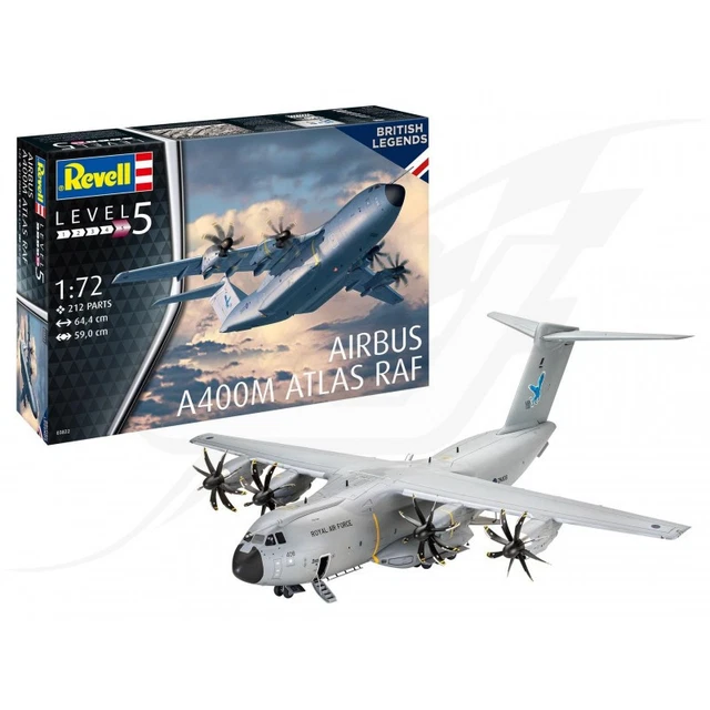 [FR] REVELL 1/72 Airbus A400M Atlas "RAF" - REV03822 EUR 88,19 ...