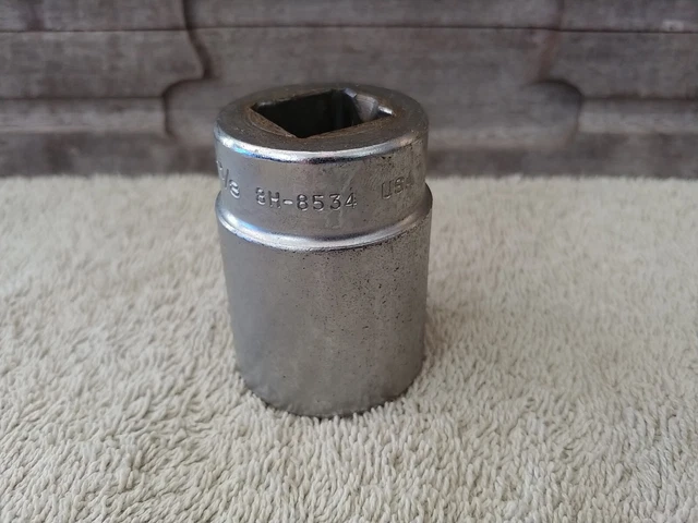CAT CATERPILLAR SERVICE Tools 1 1/8" SOCKET 8H-8534 SNAP ON 3/4" Drive ...