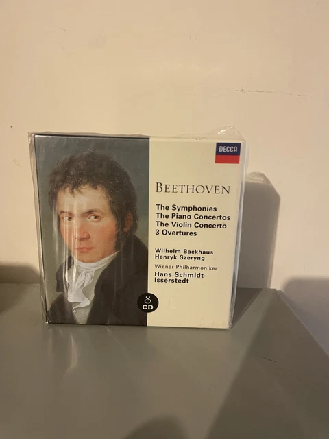 BEETHOVEN COMPLETE SYMPHONIES & Piano Concertos Violin Concerto 8CD Box ...