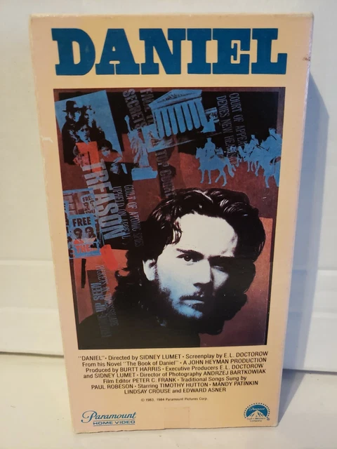 DANIEL VHS 1983 Sidney Lumet Timothy Hutton Mandy Patinkin EUR 15,70 ...