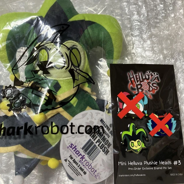 HELLUVA BOSS MAMMON Mini Plush & Pin Collectible Set £122.11 - PicClick UK