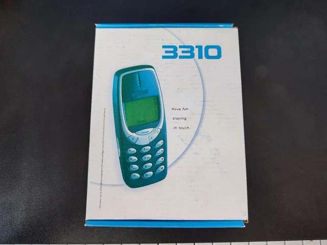 RARE NOKIA 3310 en BOITE - Boxed 1ère Generation 1st Gen EUR 98,80 ...