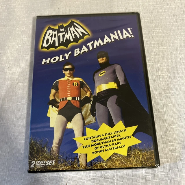 BATMAN HOLY BATMANIA! 2 DVD Set Brand New Sealed Adam West Cesar Romero ...