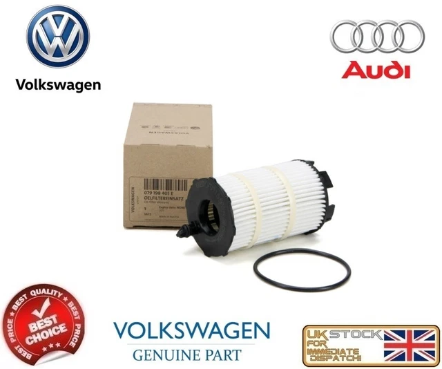 GENUINE VW AUDI Oil Filter A4 B7 B8 Rs4 A5 S5 Rs5 A6 C6 S6 Rs6 S8 Q7 R8 ...