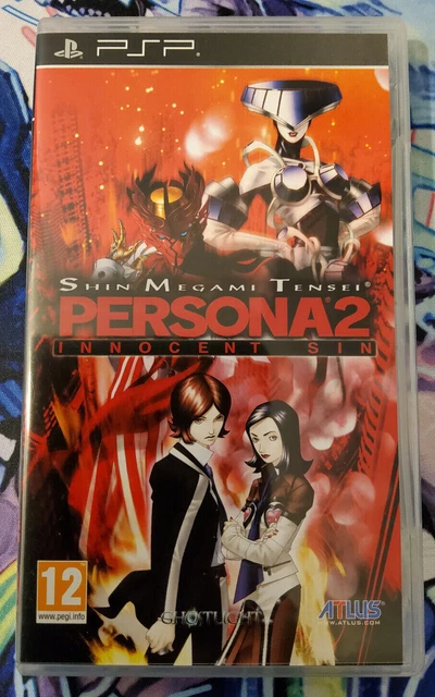 SHIN MEGAMI TENSEI Persona 2 Innocent Sin Playstation Portable PSP PAL ...
