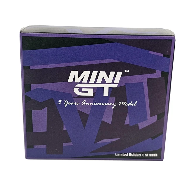 Mini Gt Nissan Skyline Gt R R34 V Spec Ii Digital Camouflage Purple £